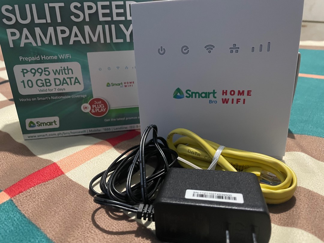 Smart Bro Prepaid Home Wifi, Computers & Tech, Parts & Accessories ...