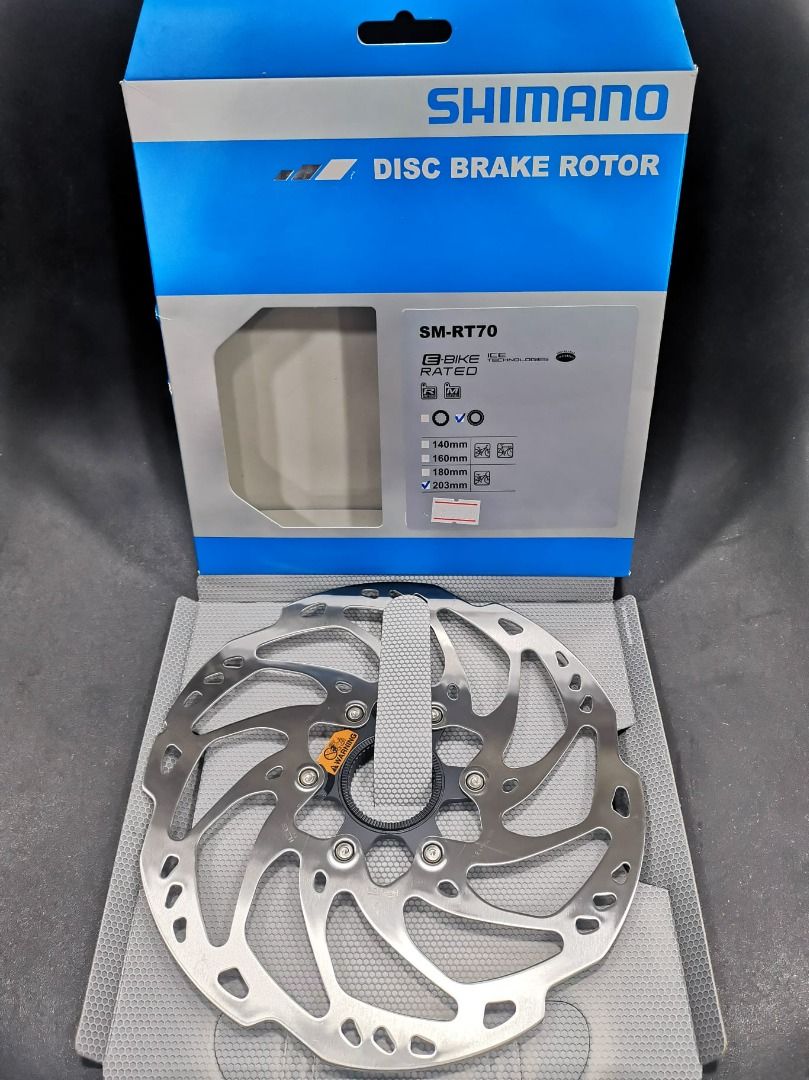 [SM-RT70] Shimano 105 GRX SLX Center Lock Disc Brake Rotor 203mm ...