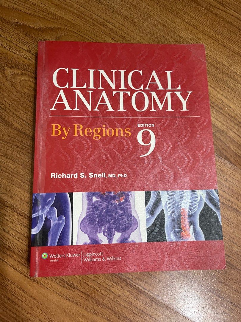 Snell Clinical Anatomy by Regions 9th edition, Hobbies & Toys, Books ...