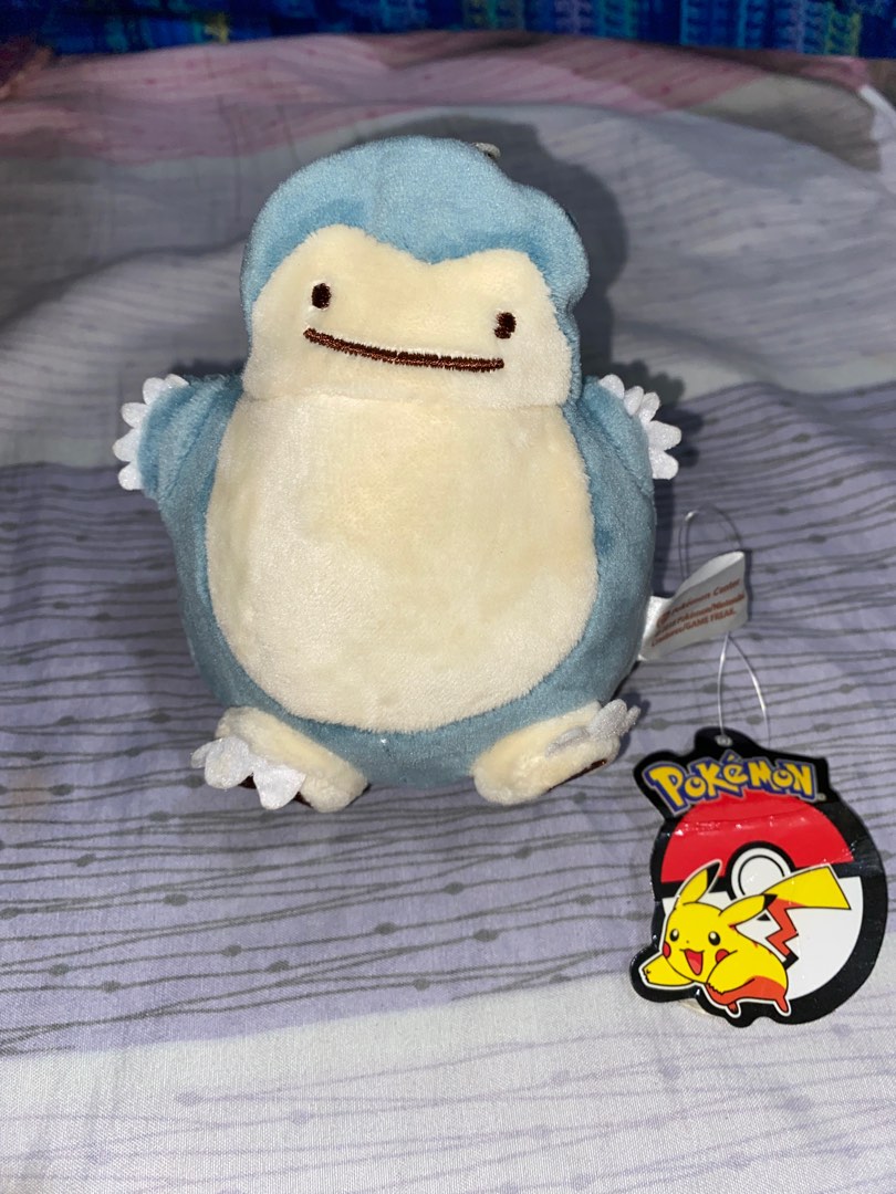 Snorlax / Ditto small plush, Hobbies & Toys, Toys & Games on Carousell