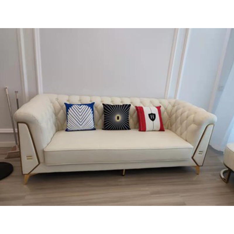 Sofa New Model Microfiber Leather Living Room Sofa Free delivery and ...