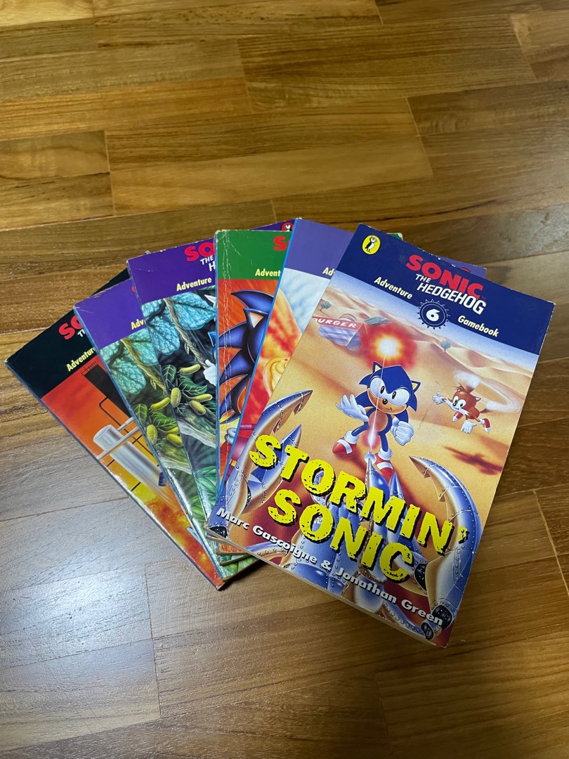 Sonic the Hedgehog Adventure Gamebooks, Hobbies & Toys, Books ...