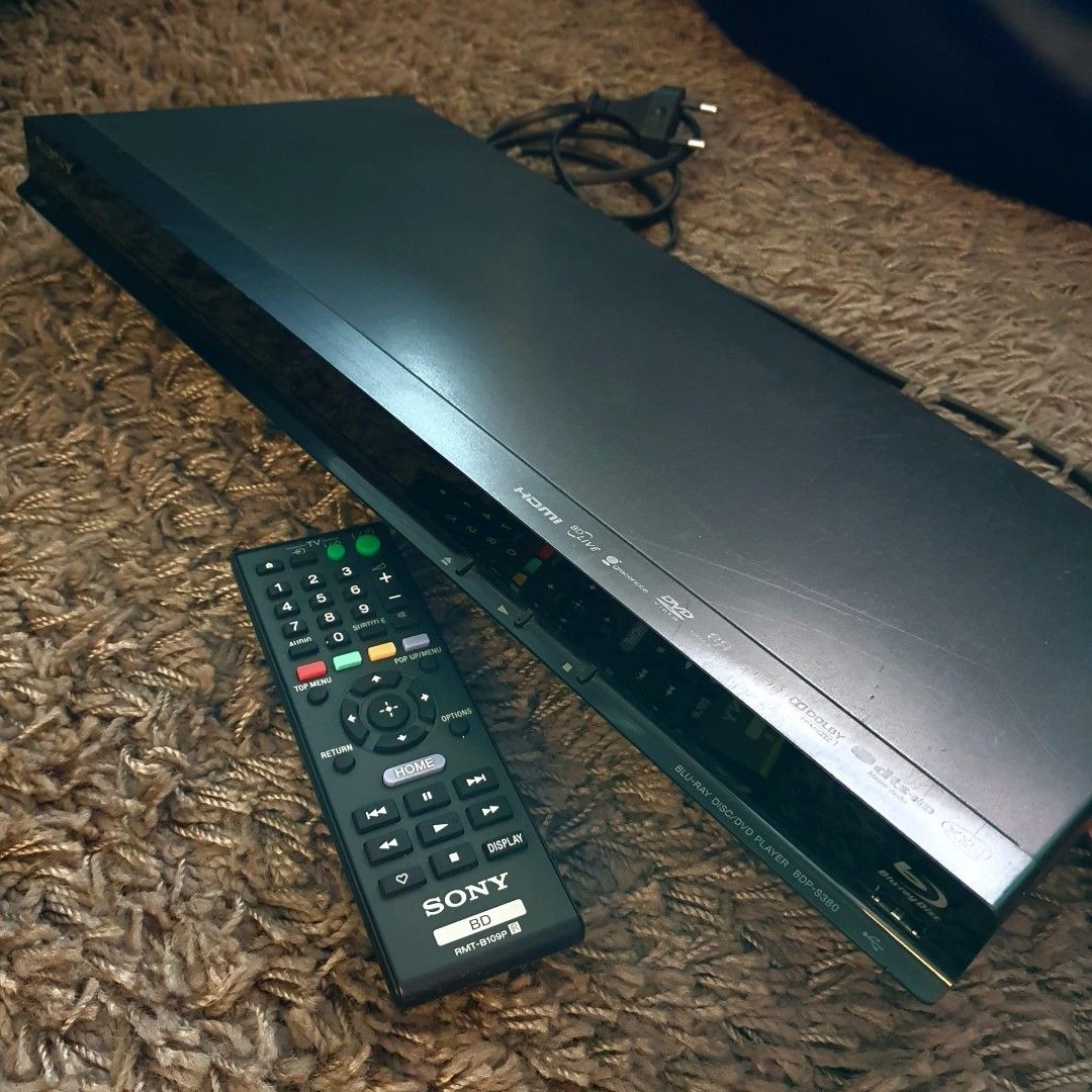 Sony Bluplayer BDP-S380, TV & Home Appliances, TV & Entertainment, Blu ...