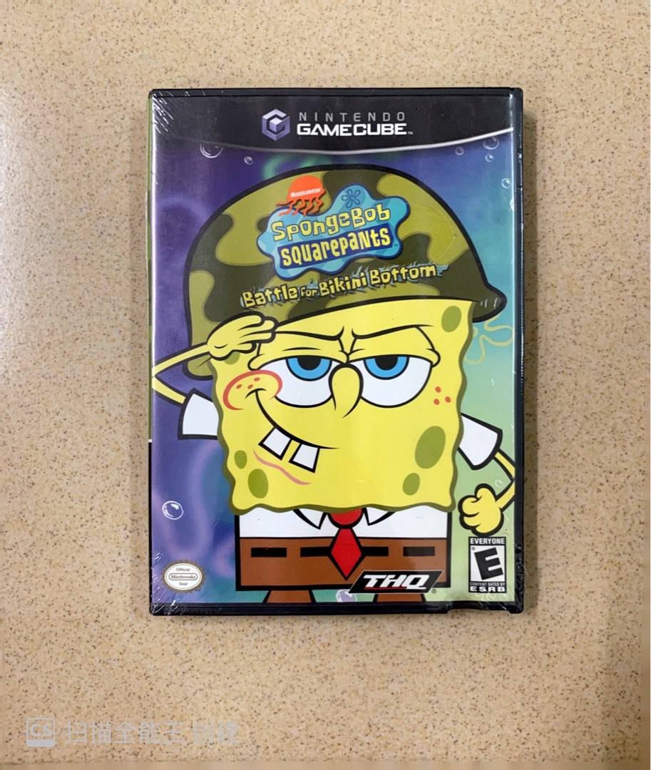 SpongeBob SquarePants Battle For Bikini Bottom Gamecube, Video Gaming ...