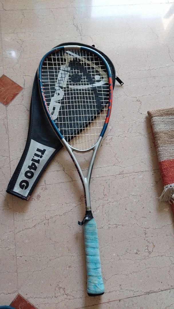 Squash Racket Head TI Firebolt 5000, Sports Equipment, Sports & Games ...
