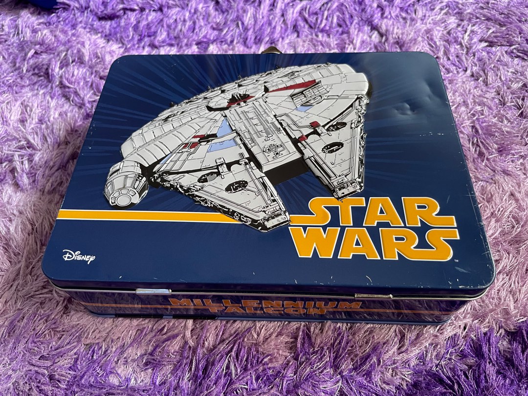star wars millenium falcon tin box, Hobbies & Toys, Collectibles ...