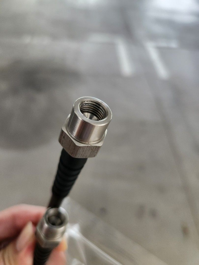 Steel brake fluid cable, Car Accessories, Accessories on Carousell