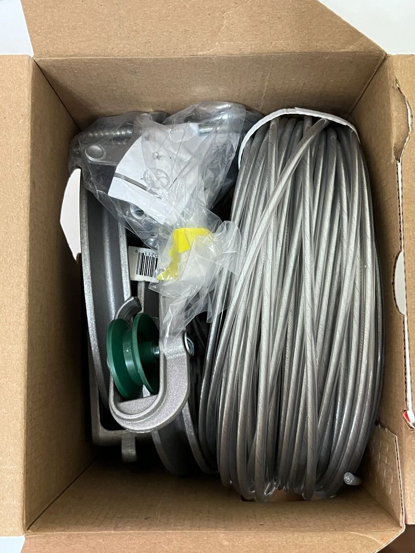 Strata Super Heavy Duty Clothesline Kit, Furniture & Home Living, Home ...