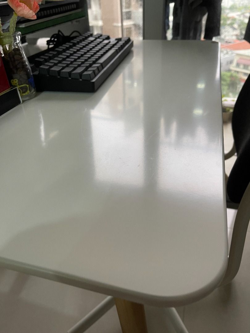 Study desk/table - 80cm*60cm, h:75cm, Furniture & Home Living ...