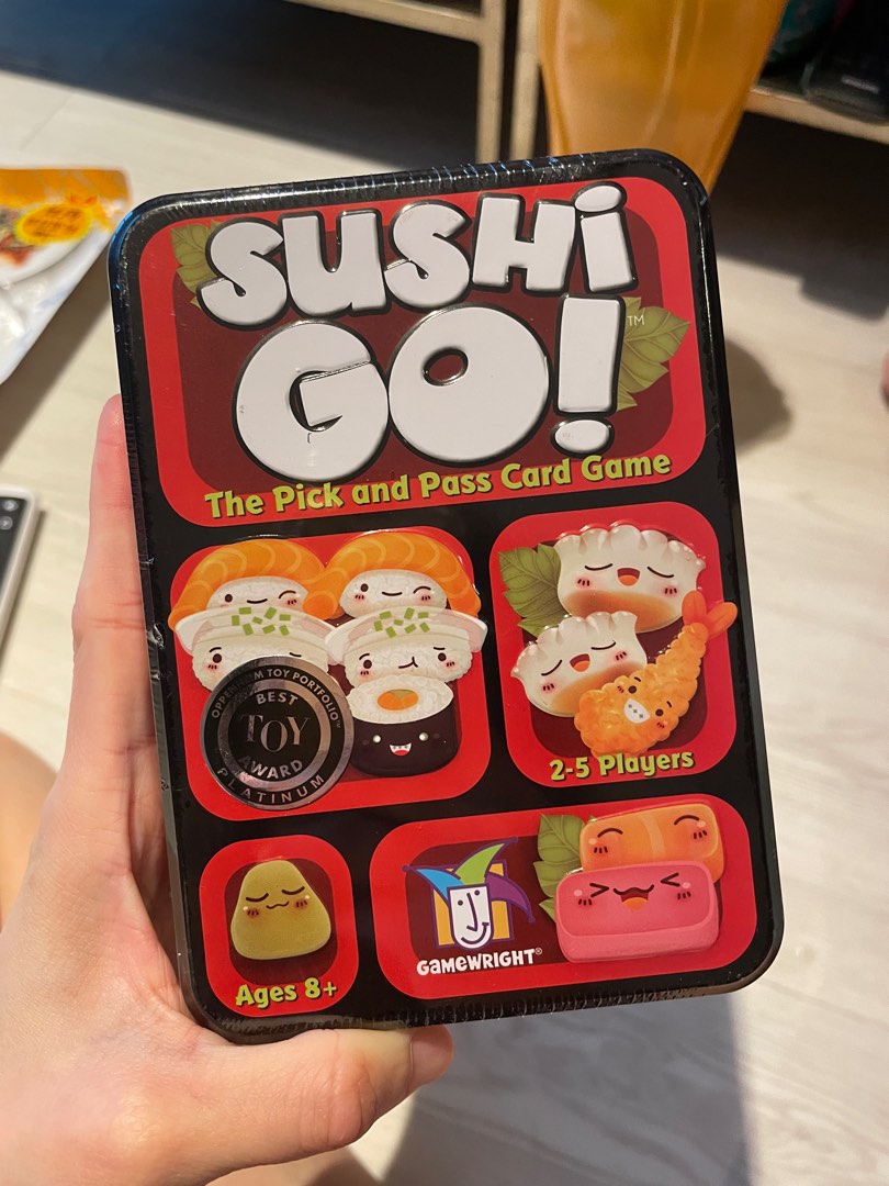Sushi go game, Hobbies & Toys, Toys & Games on Carousell