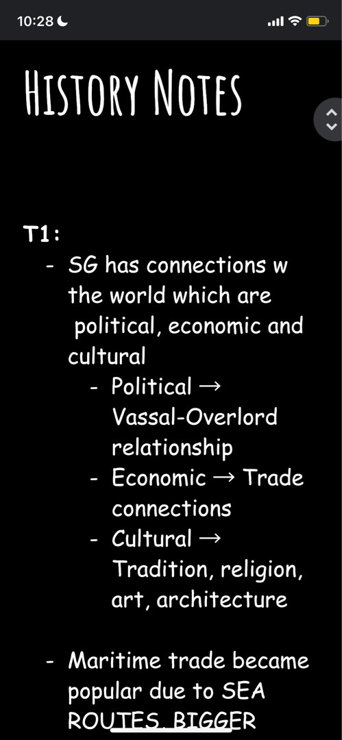 SY1 History Notes (MG/RG), Hobbies & Toys, Books & Magazines, Textbooks ...