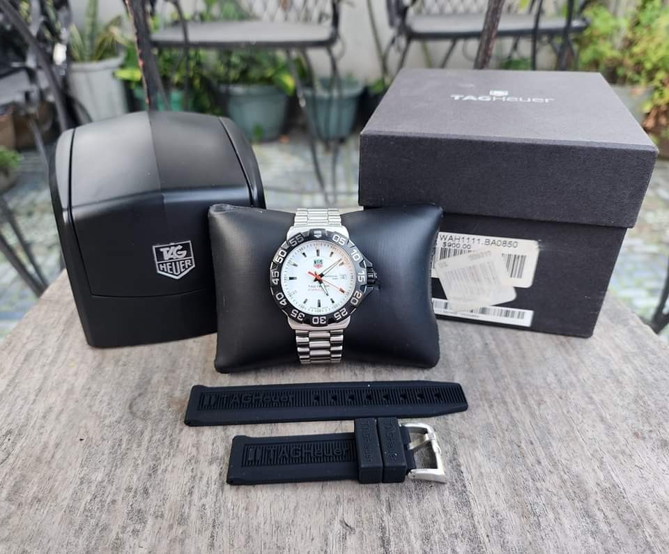 Tag Heuer F1 White Dial, Luxury, Watches on Carousell