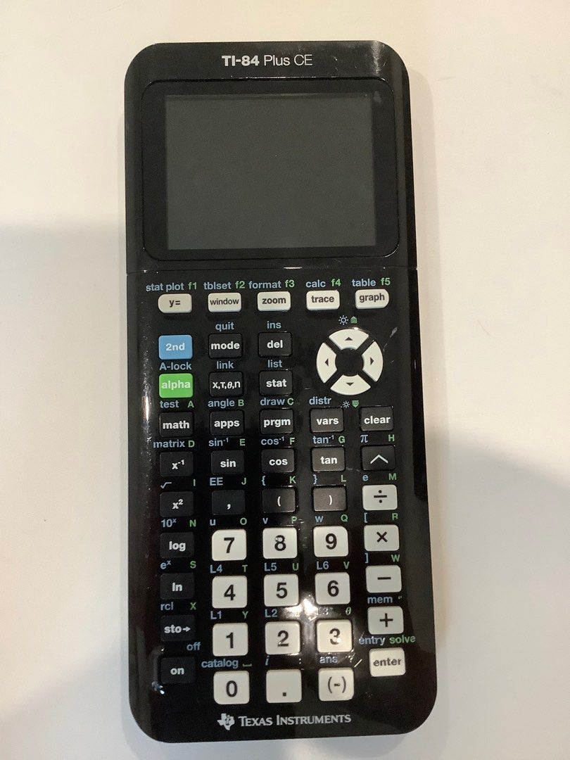 Texas Instruments: TI-84 Plus CE, Hobbies & Toys, Stationery & Craft, Stationery & School ...