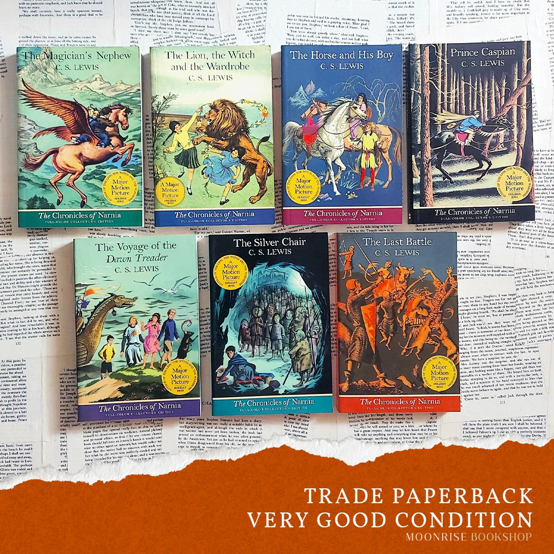 The Chronicles of Narnia Full-Color Trade Paperback: 7 Books in 1 Box ...