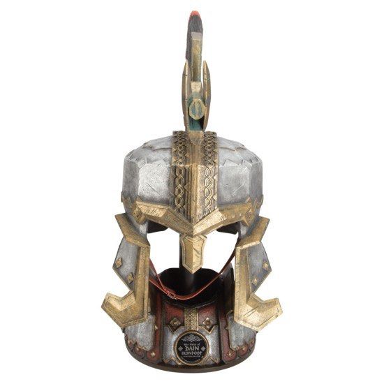 The Hobbit Lord Of The Rings Official Helmet Of Dain Ironfoot Prop ...