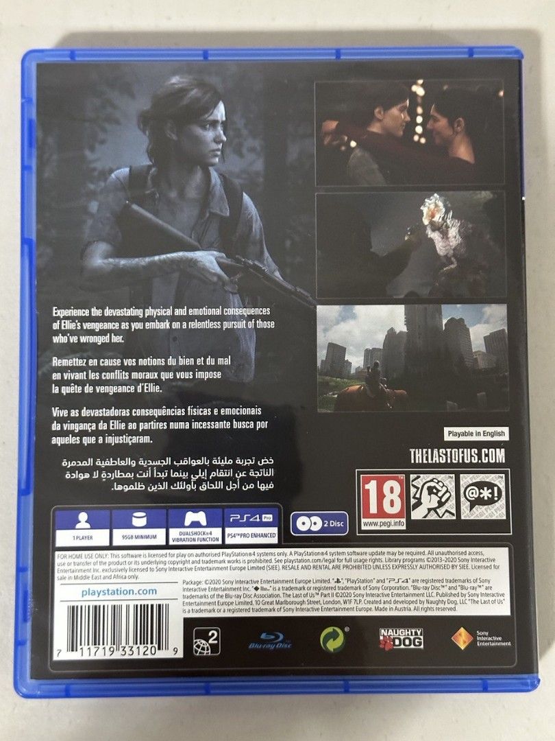 The Last of Us part 2 PS4, Video Gaming, Video Games, PlayStation on ...