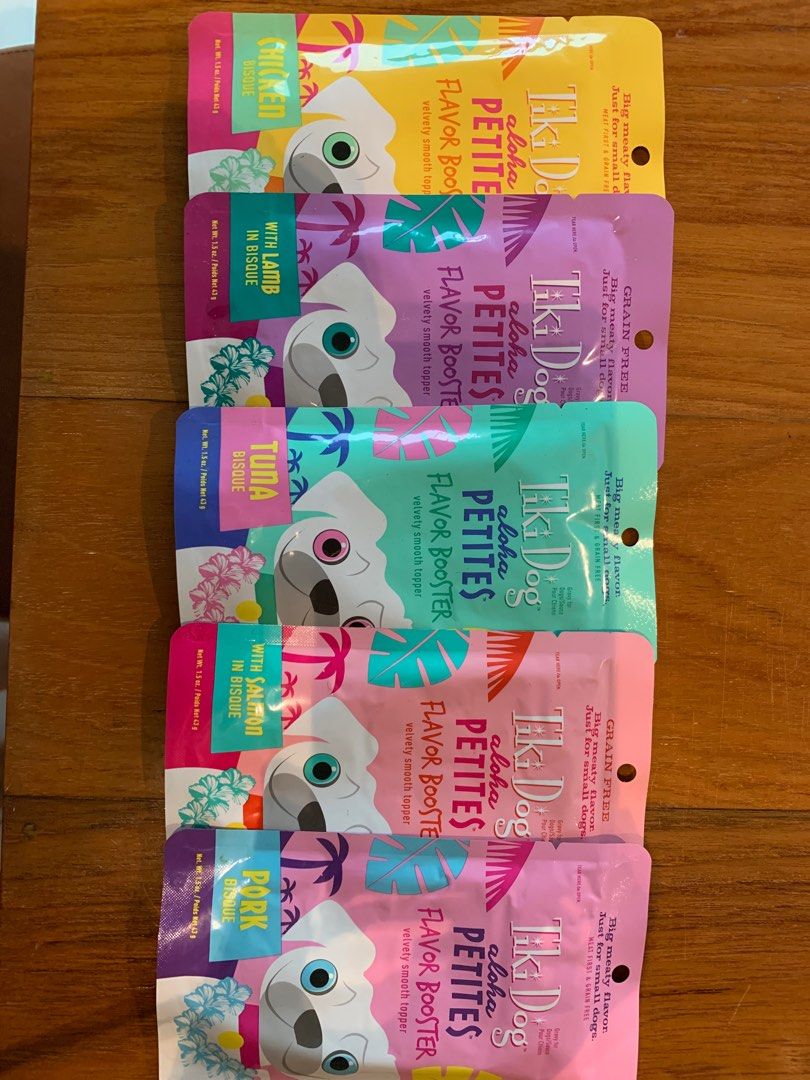 Tiki dog flavour booster, Pet Supplies, Pet Food on Carousell