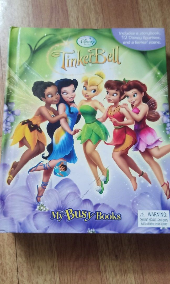 Tinkerbell My busy book, Hobbies & Toys, Books & Magazines, Children's ...