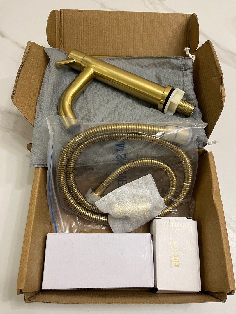 Toilet Tap / Faucet, Furniture & Home Living, Bathroom & Kitchen ...