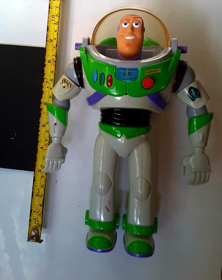 Toy story Buzz Lightyear 10inch figure Made by IMC TOYS England ...