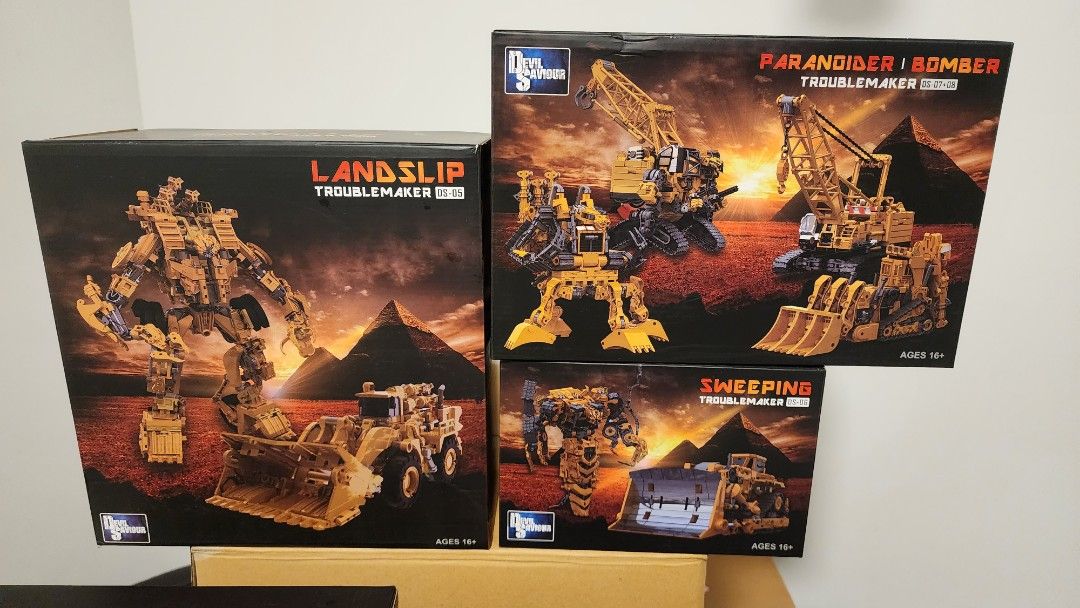 Transformers 3rd Party Devil Saviour Troublemaker Set, Hobbies & Toys ...