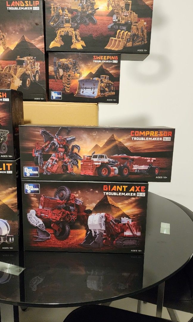 Transformers 3rd Party Devil Saviour Troublemaker Set, Hobbies & Toys ...