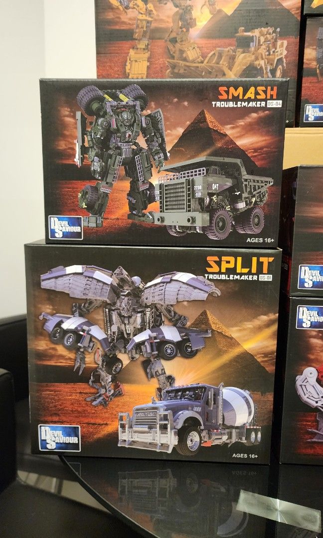 Transformers 3rd Party Devil Saviour Troublemaker Set, Hobbies & Toys ...
