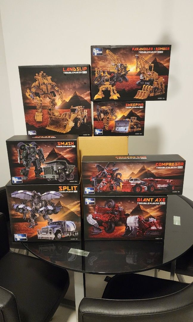 Transformers 3rd Party Devil Saviour Troublemaker Set, Hobbies & Toys ...