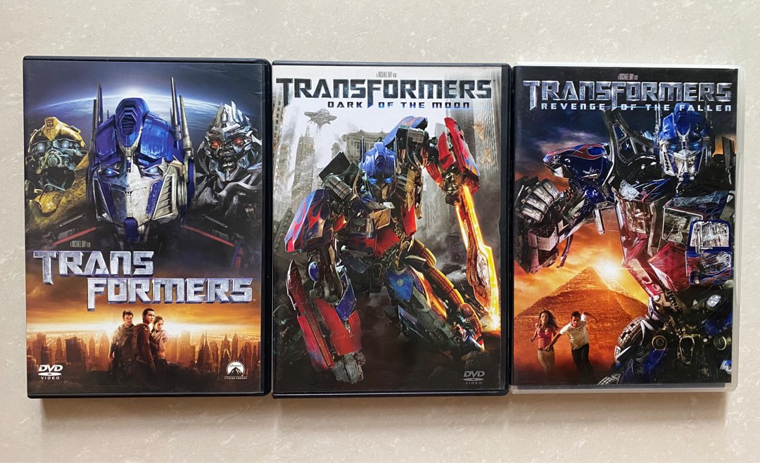 DVD Transformers Movies, Hobbies & Toys, Music & Media, CDs & DVDs on ...
