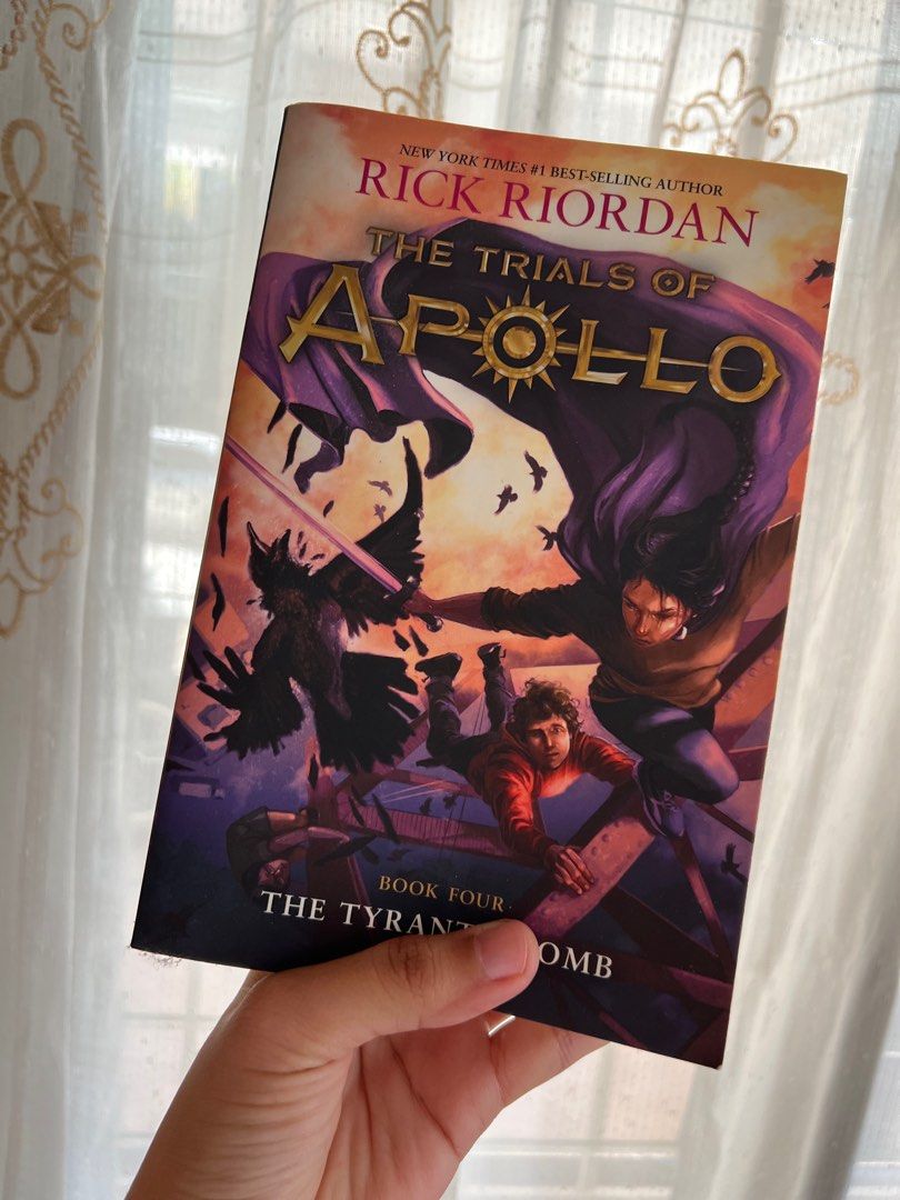 Trials Of Apollo Book 4 The Tyrants Tomb Hobbies And Toys Books