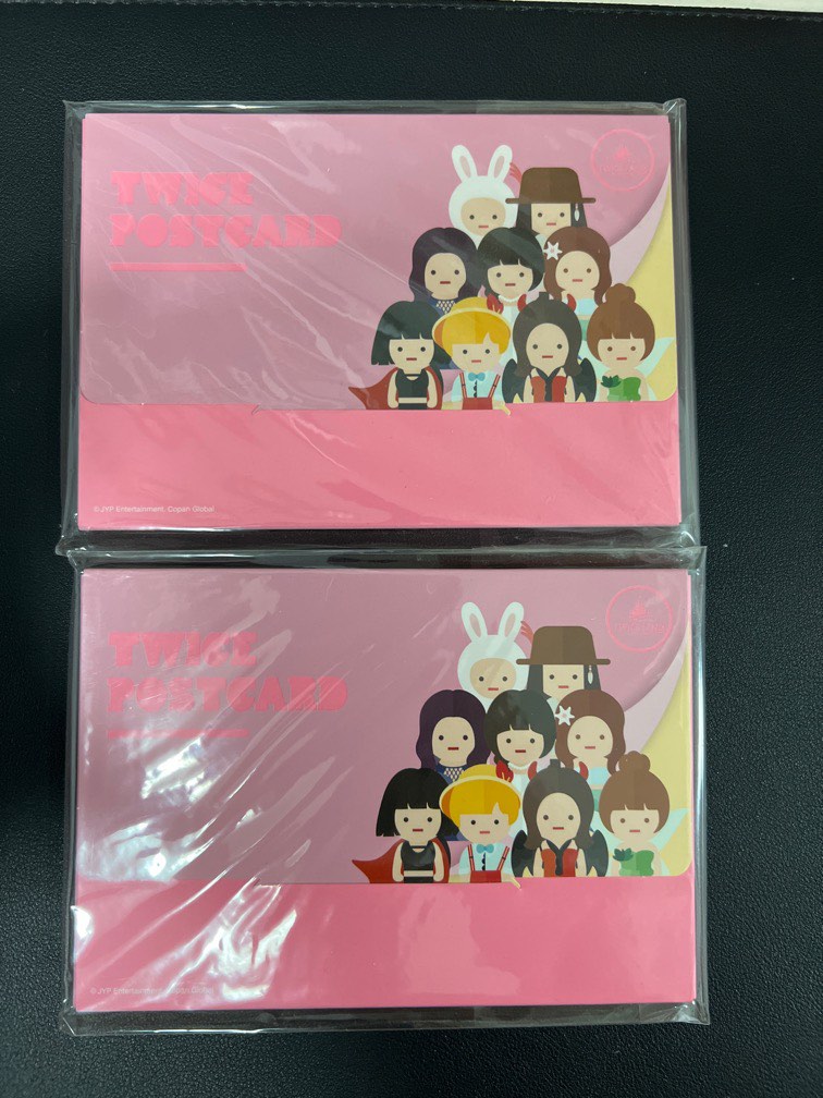 TWICE Character postcard set, Hobbies & Toys, Memorabilia ...