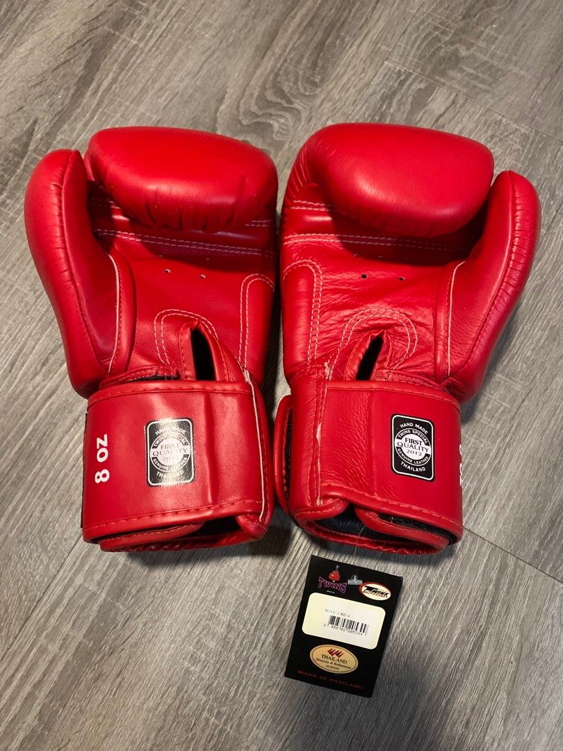 Twins Special boxing gloves - 8 oz (Red), Sports Equipment, Other ...