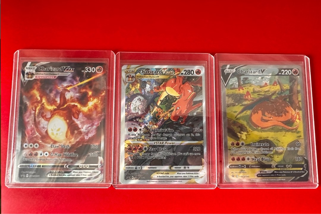 UPC Charizard Promo set (V/VSTAR/VMAX), Hobbies & Toys, Toys & Games on ...