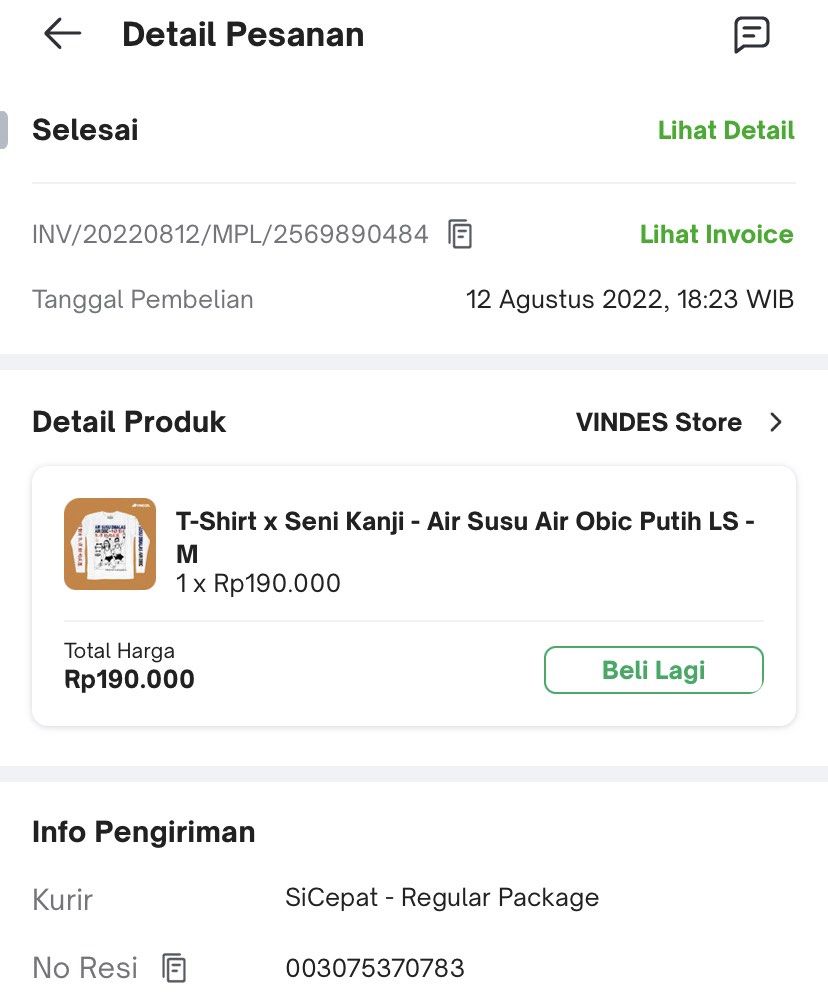 Vindes store merch - seni kanji (air susu air obic), Fesyen Pria ... Vindes store merch - seni kanji (air susu air obic), Fesyen Pria ...