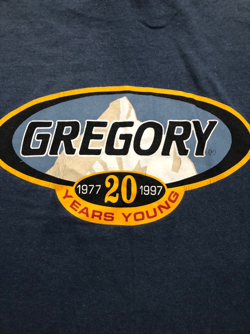 Vintage gregory anniversary 20th, Men's Fashion, Tops & Sets, Tshirts ...