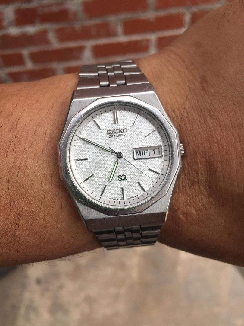 Vintage Seiko SQ Octagon 8C23-6050, Men's Fashion, Watches ...