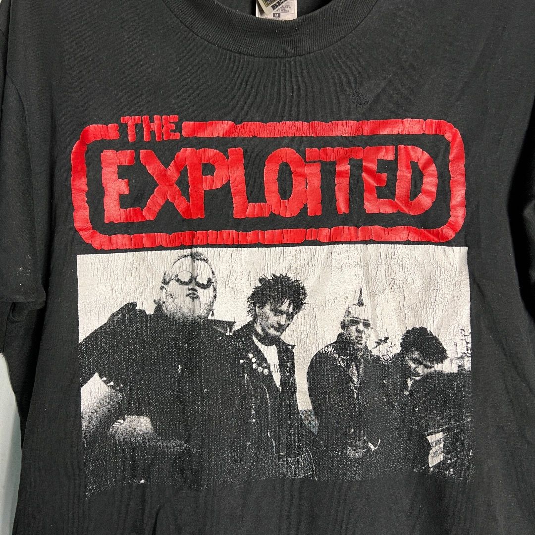 Vintage The Exploited Band Shirt, Men's Fashion, Activewear on Carousell