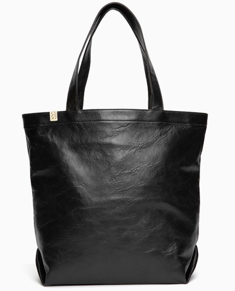 Visvim Leather Tote Bag (L) - Black, Luxury, Bags & Wallets on Carousell