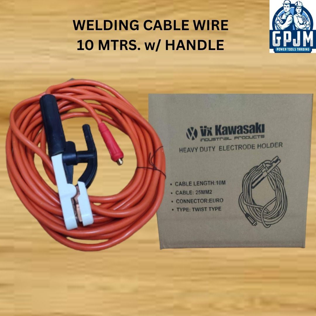 WELDING CABLE WIRE 10 MTRS. w/ HANDLE / CASH ON DELIVERY, Commercial ...