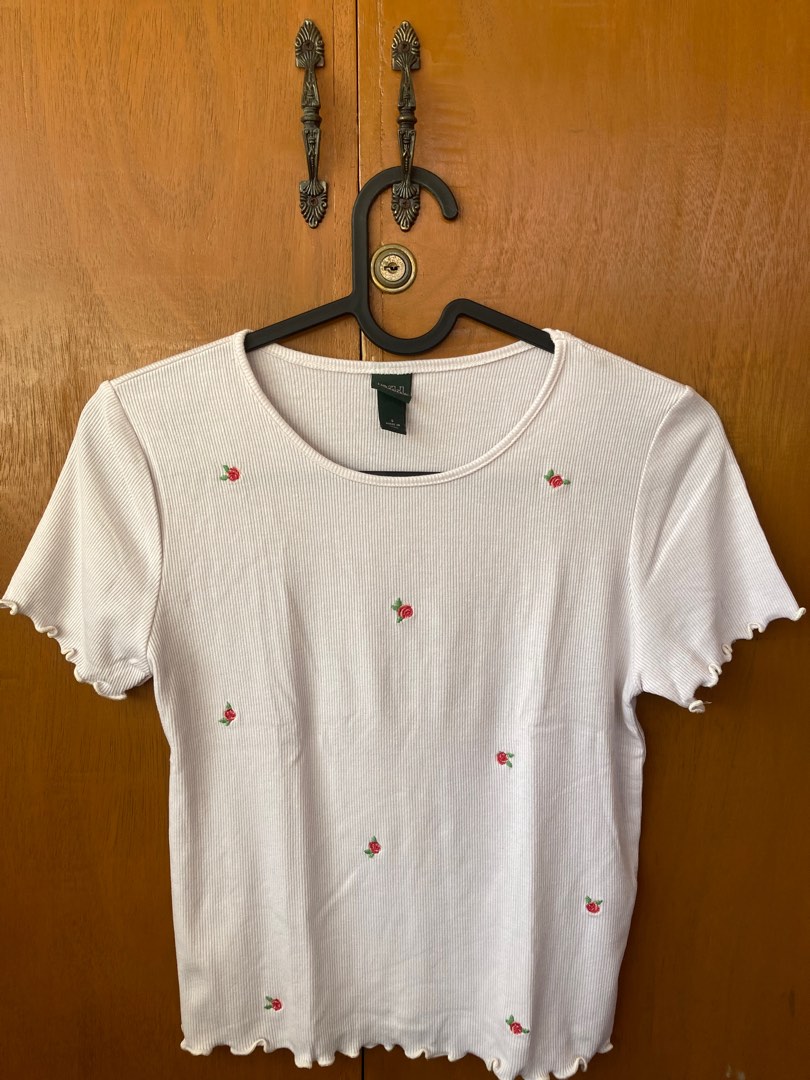 Wild Fable Ribbed Top, Women's Fashion, Tops, Shirts on Carousell