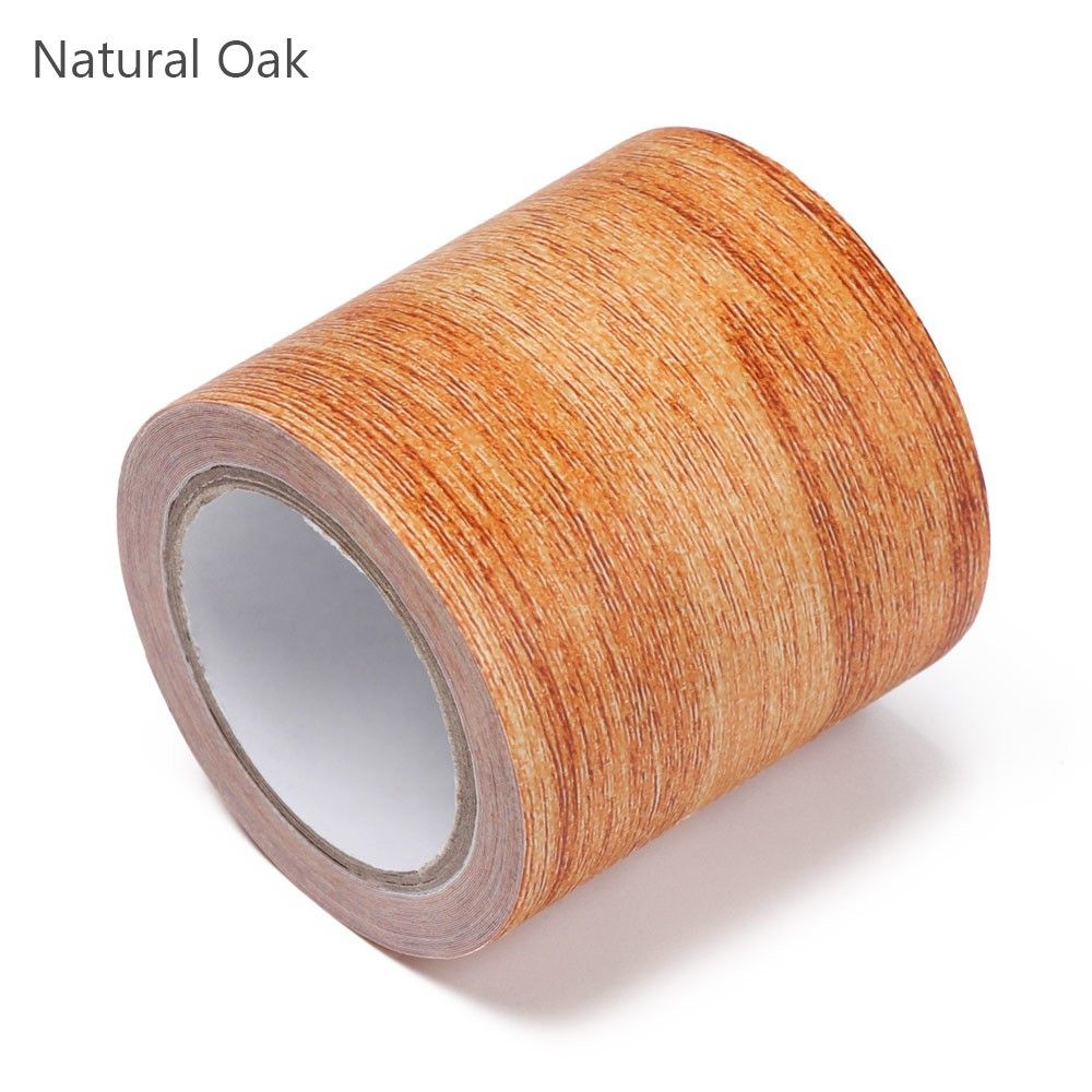 Wood Tape Natural Oak Home Decor Tape Floor Wood Grain Repair Realistic ...