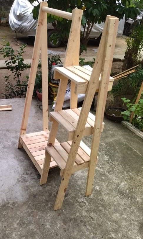 Wooden Rack - Palochina, Furniture & Home Living, Furniture, Shelves ...