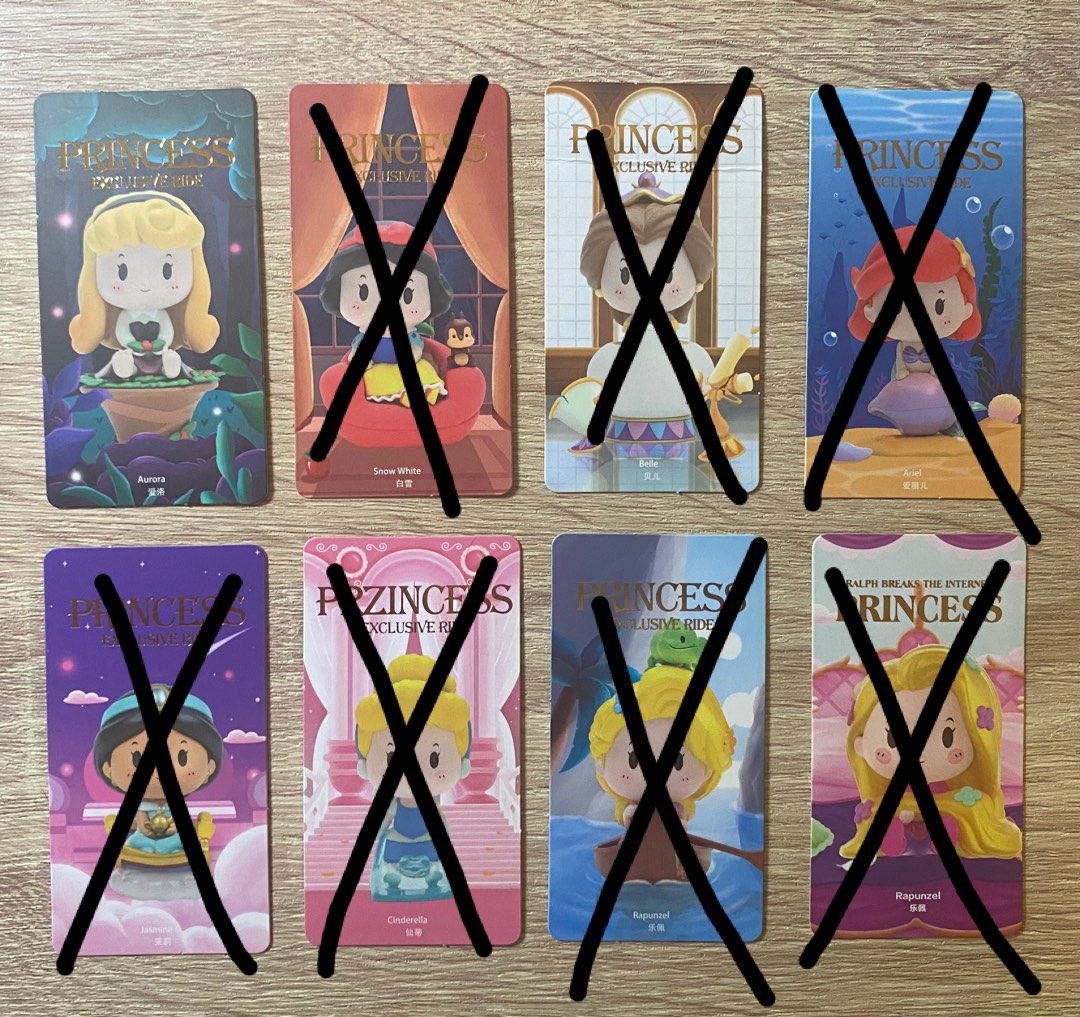 [WTS] disney princess popmart, Hobbies & Toys, Toys & Games on Carousell