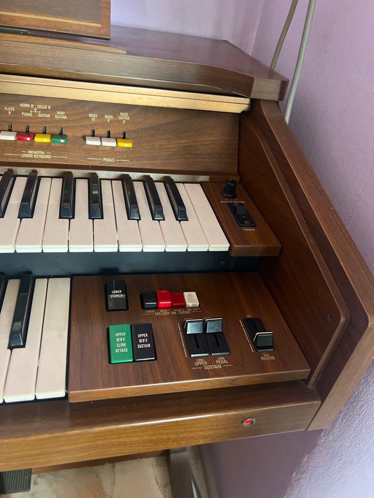 Yamaha Organ, Hobbies & Toys, Music & Media, Musical Instruments on ...
