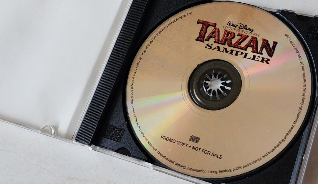 Zainal Abidin & Phil Collins ~ Tarzan Sampler ( MALAYSIA PROMO COPY ...