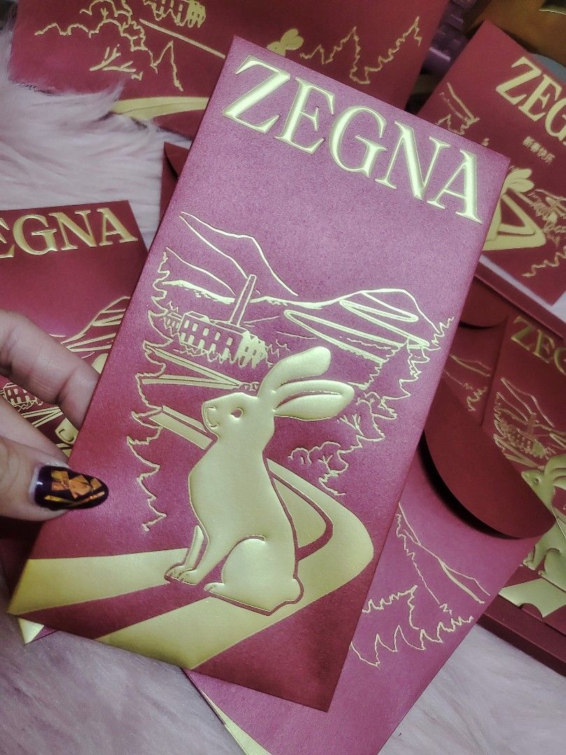 Zegna 2023 Angpow Packet one piece, Hobbies & Toys, Collectibles ...
