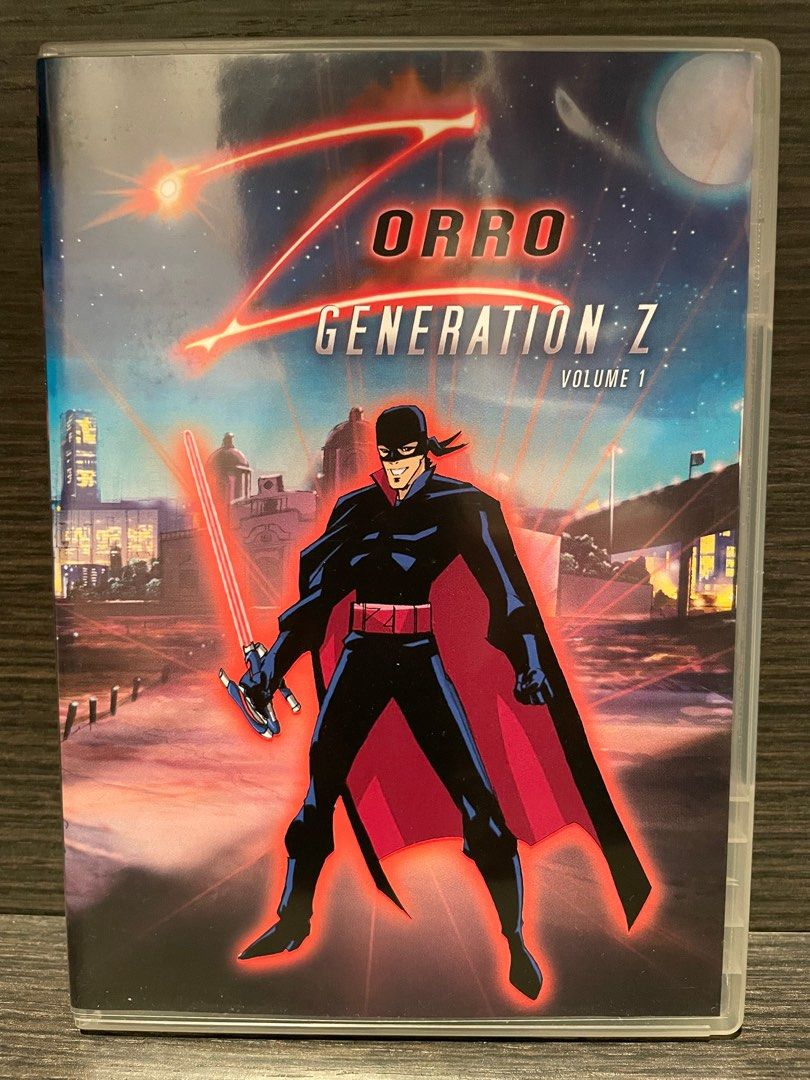 Zorro Generation Z dvd volume 1-5, Hobbies & Toys, Music & Media, CDs ...
