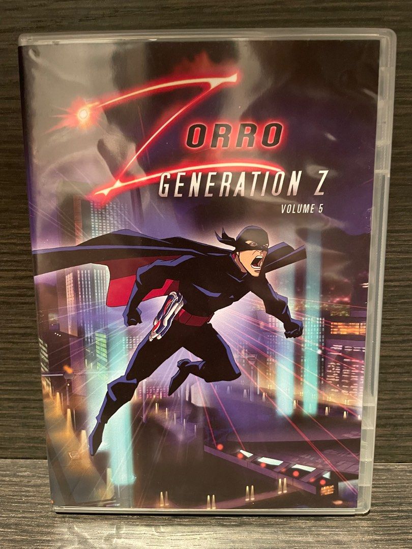 Zorro Generation Z dvd volume 1-5, Hobbies & Toys, Music & Media, CDs ...
