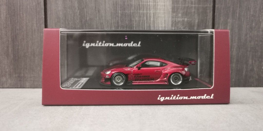 1/64 IG1753 Ignition Model Pandem Toyota 86 V3 (Red Metallic), Hobbies ...