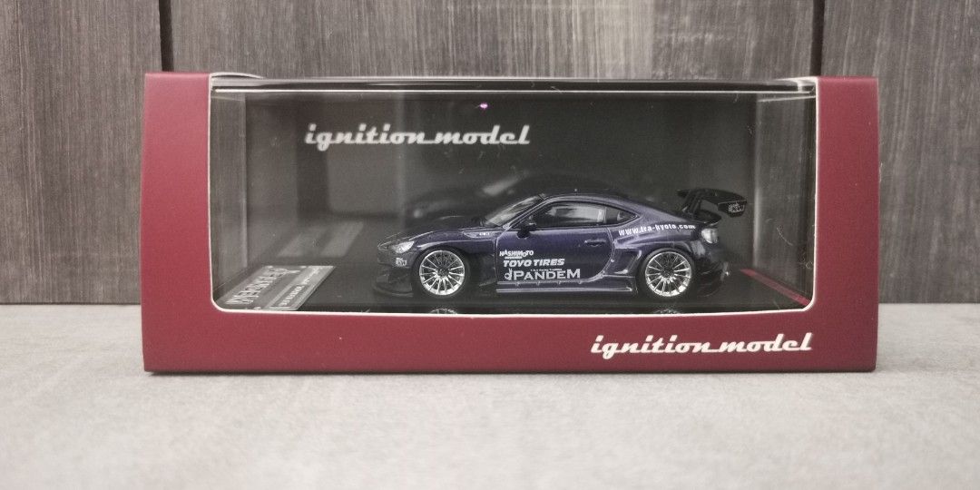 1/64 IG1755 Ignition Model Pandem Toyota 86 V3 (Purple Metallic ...